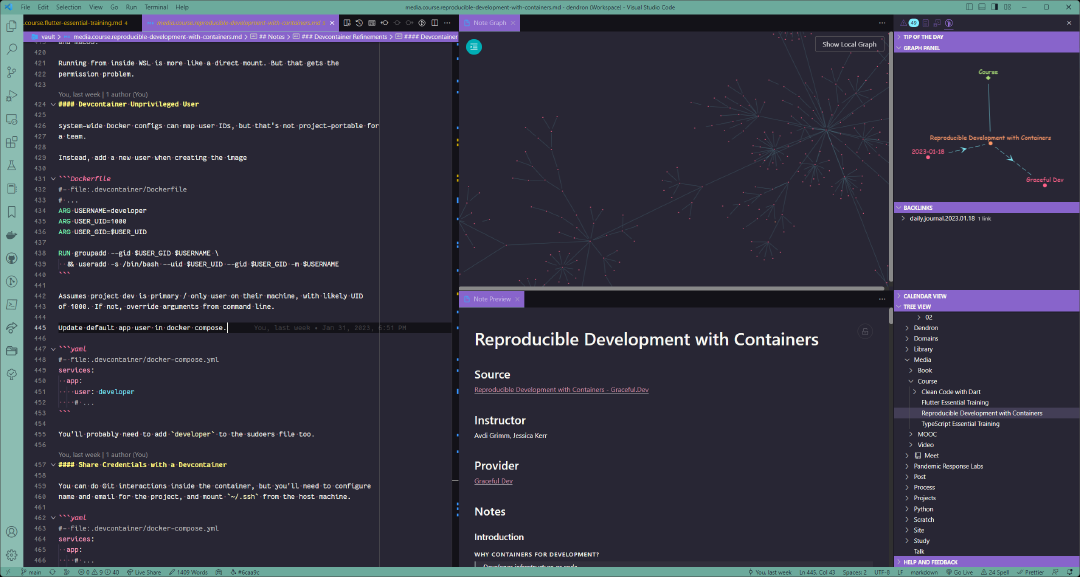 Dendron is officially in maintenance mode | Random Geekery